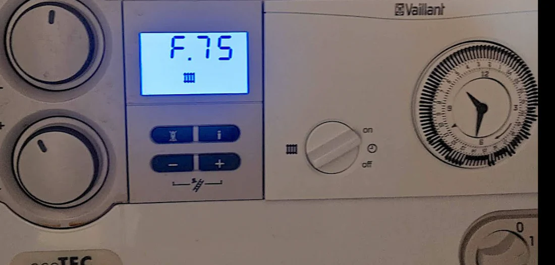 Vaillant Boiler F75 Error: Quick and Easy Fixes