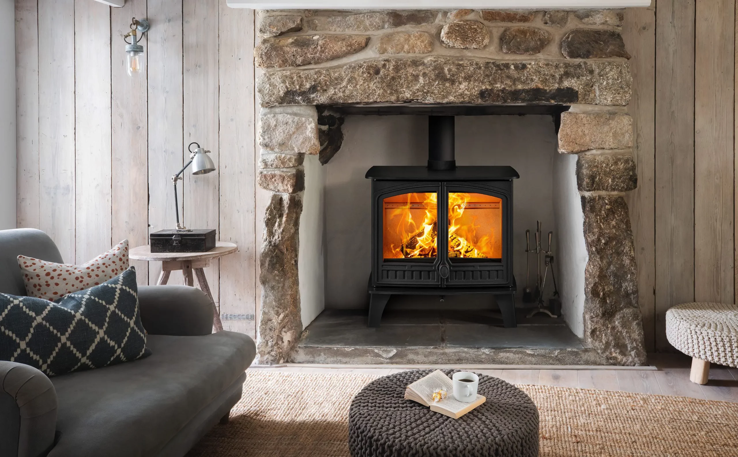 Log Burner with Back Boiler: Energy Efficiency